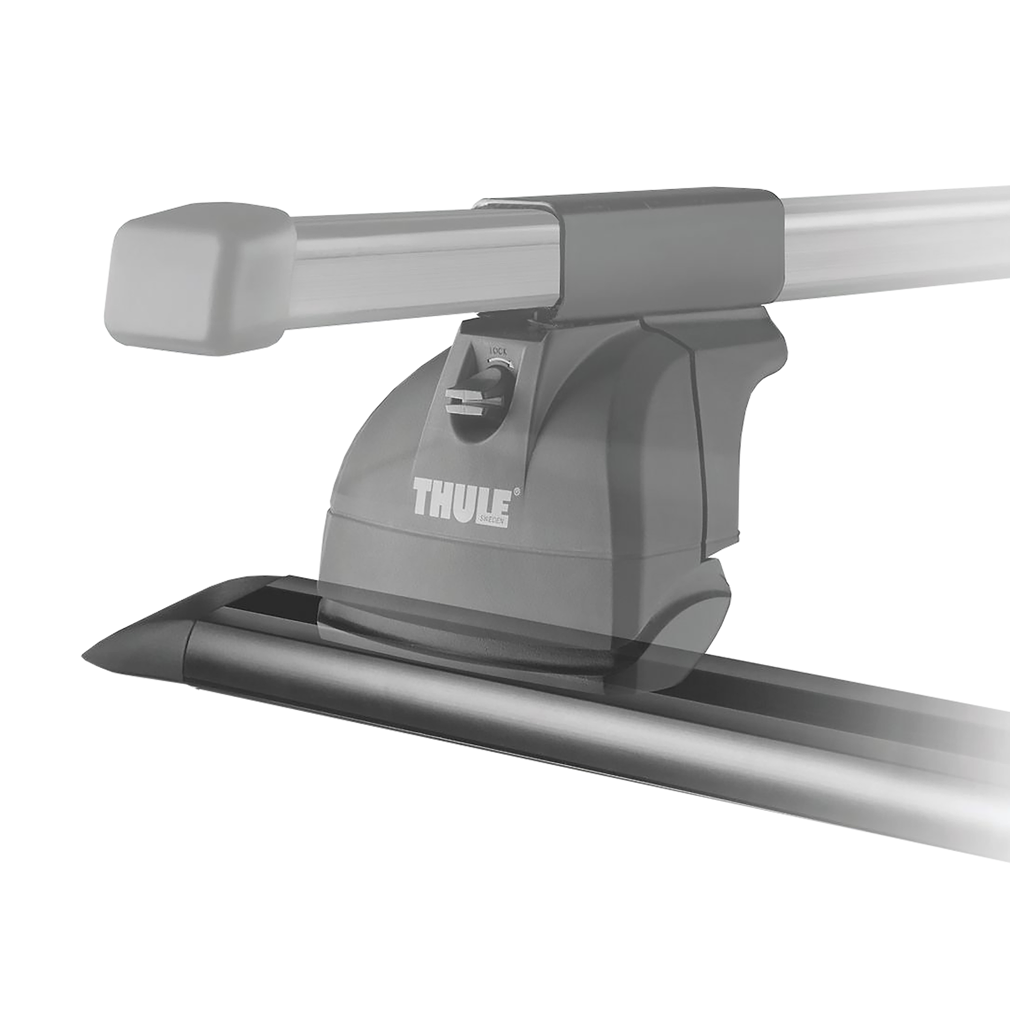 Thule BT54 bulk tracks 54" Bulk permanent tracks for custom rack ...