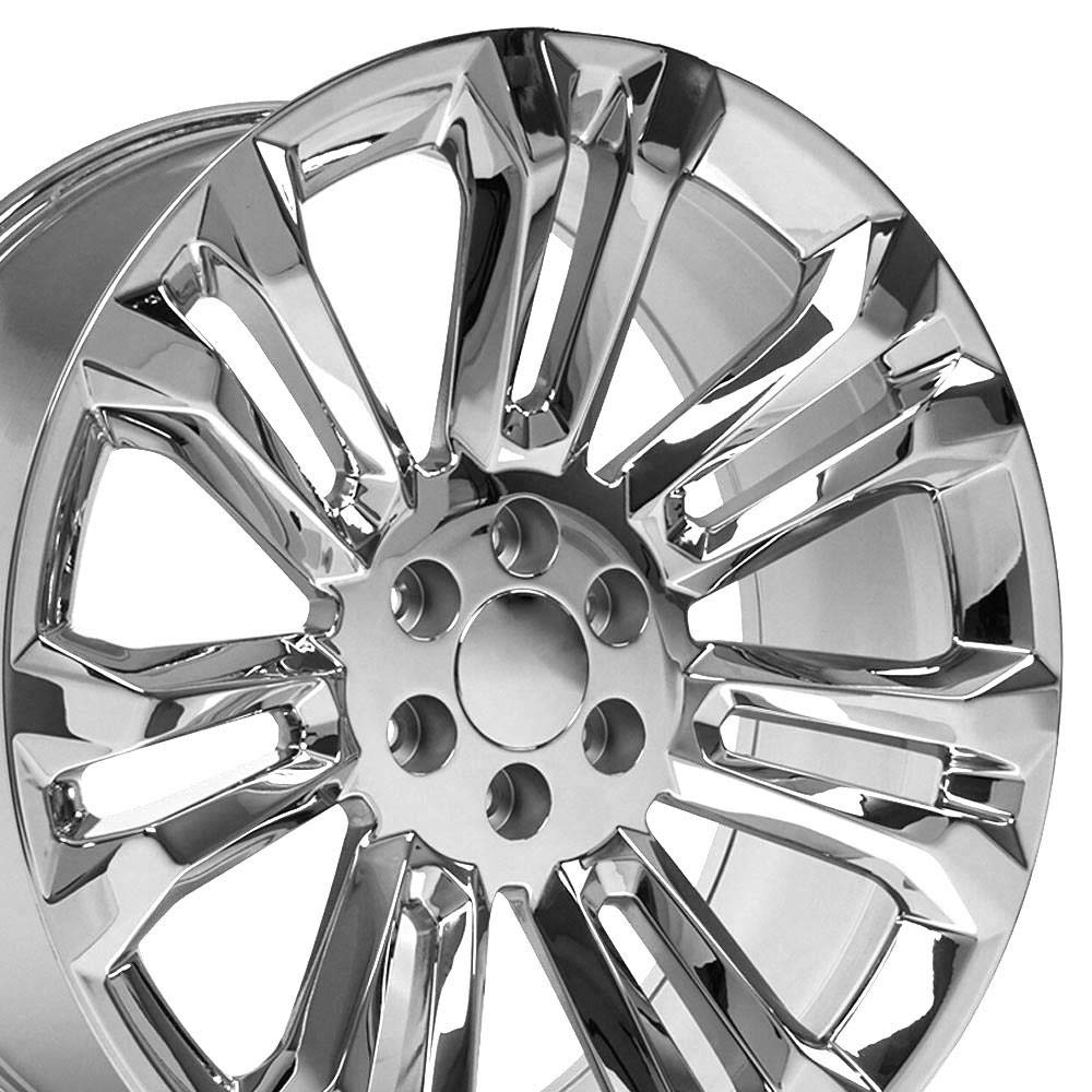 OE Wheels 9510981 24 inch Rim Fits Chevy Silverado Tahoe Sierra Yukon ...