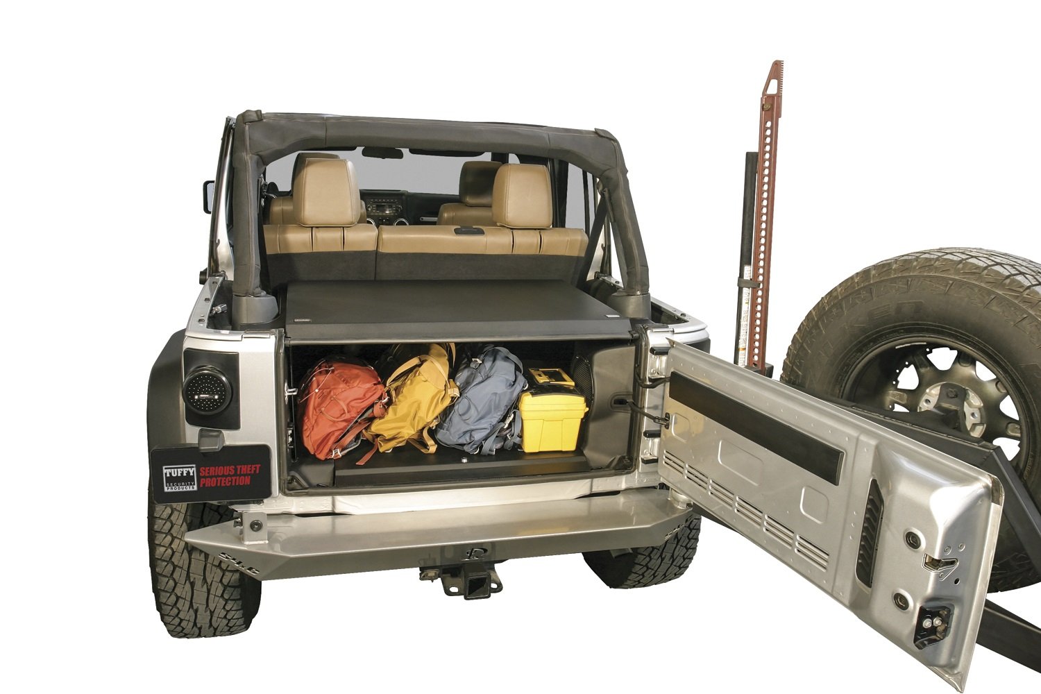 Tuffy Security 32601 Deluxe Enclosure - Jeep Wrangler Jk - 2011-2018 ...