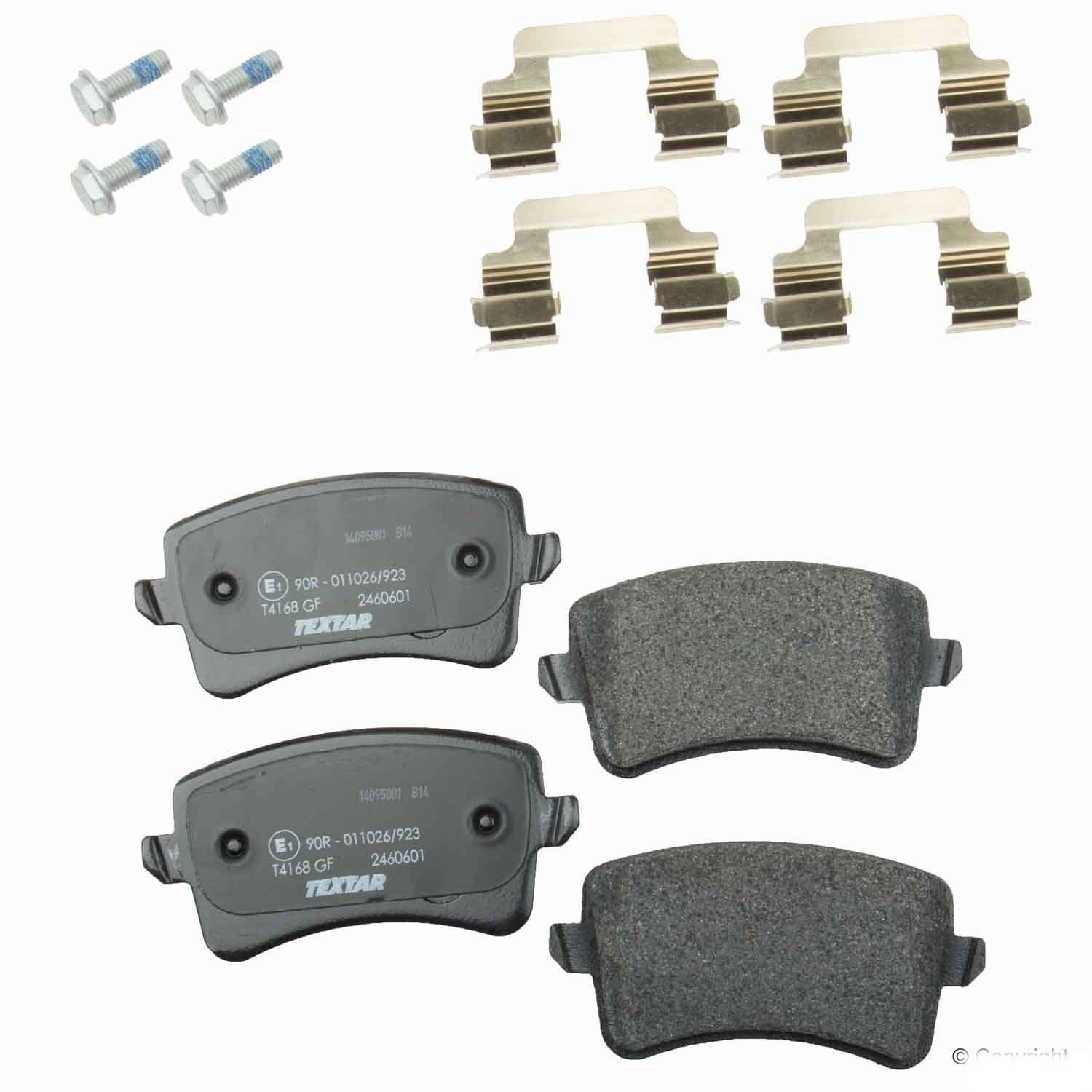 Textar 2460601 Brake Pad Set 8k0698451d | Autoplicity