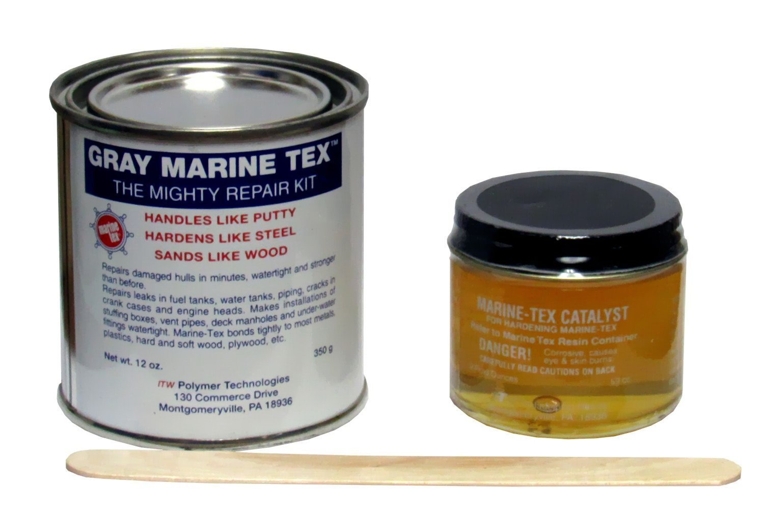 Marine Tex RM302K 1 Lb.grey Marine-Tex Kit | Autoplicity