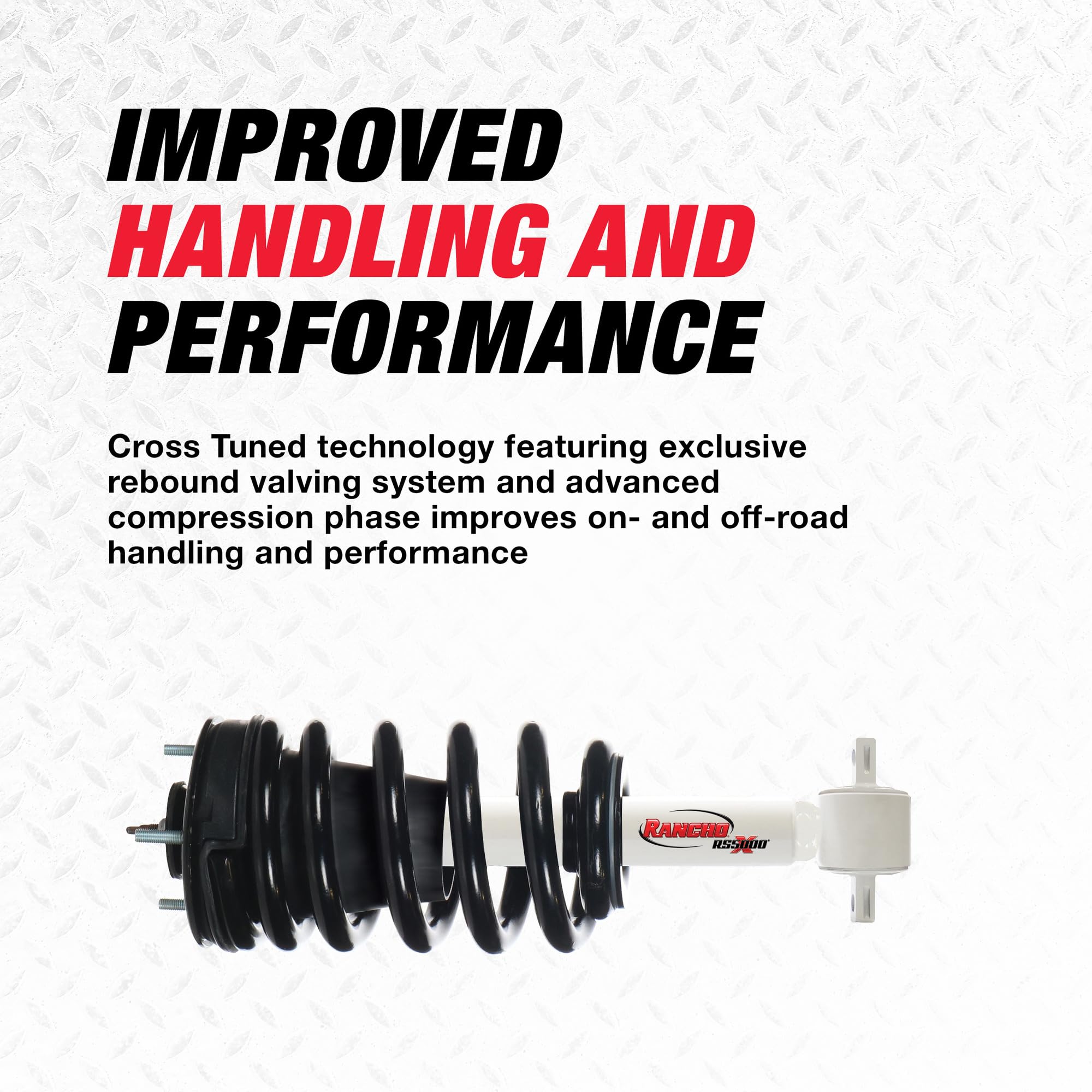 Rancho Suspension RS551830 RS5000X Loaded Strut and Coil Spring ...