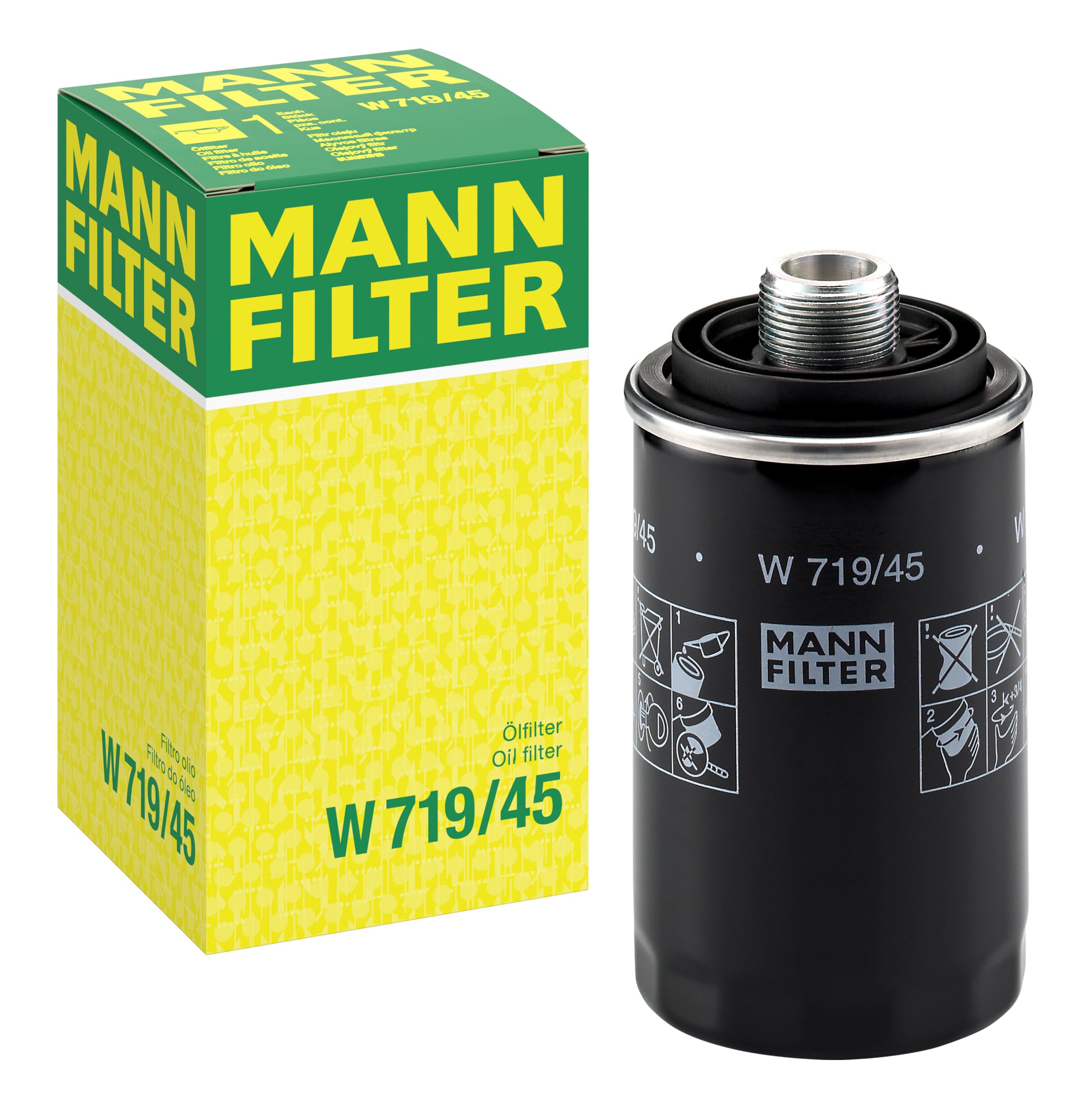 MANN W71945 Oil Filter | Autoplicity