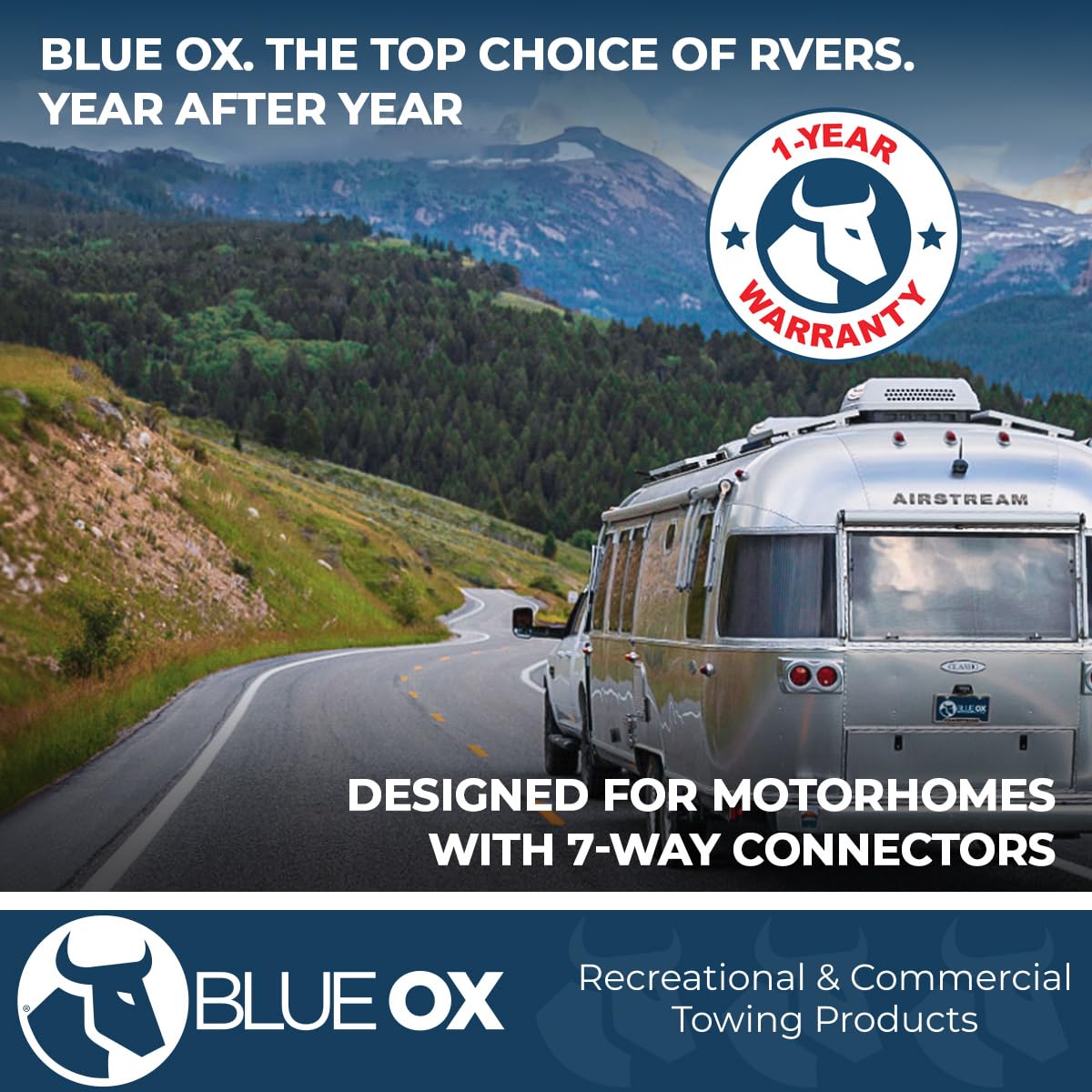 Blue Ox BX88206 Blue Ox BX88206 7 to 6 Wire Adapter Coiled RV ...