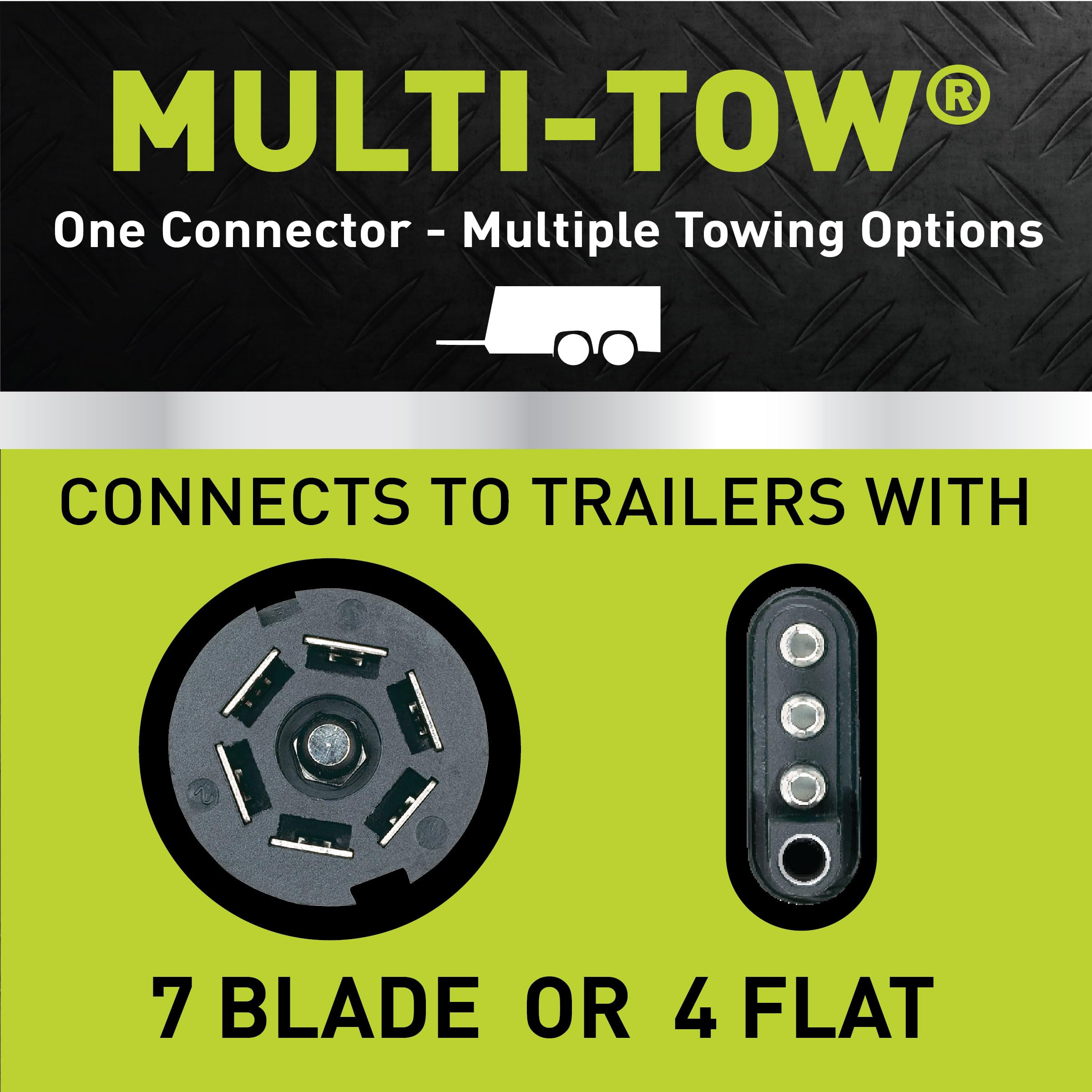 Hopkins 40955 Multi Tow 2-1 Harness 7/4 Way | Autoplicity