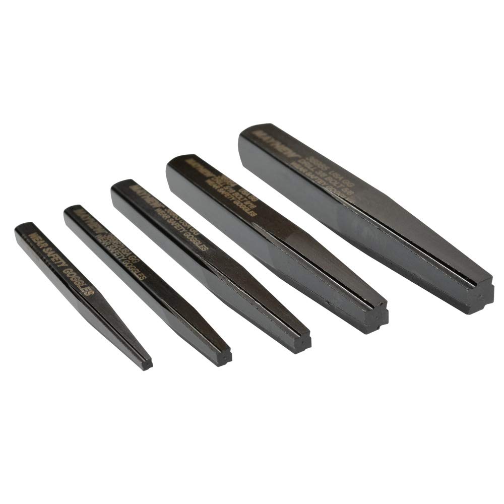 Mayhew 37340 5PC Screw Extractor Set Display | Autoplicity
