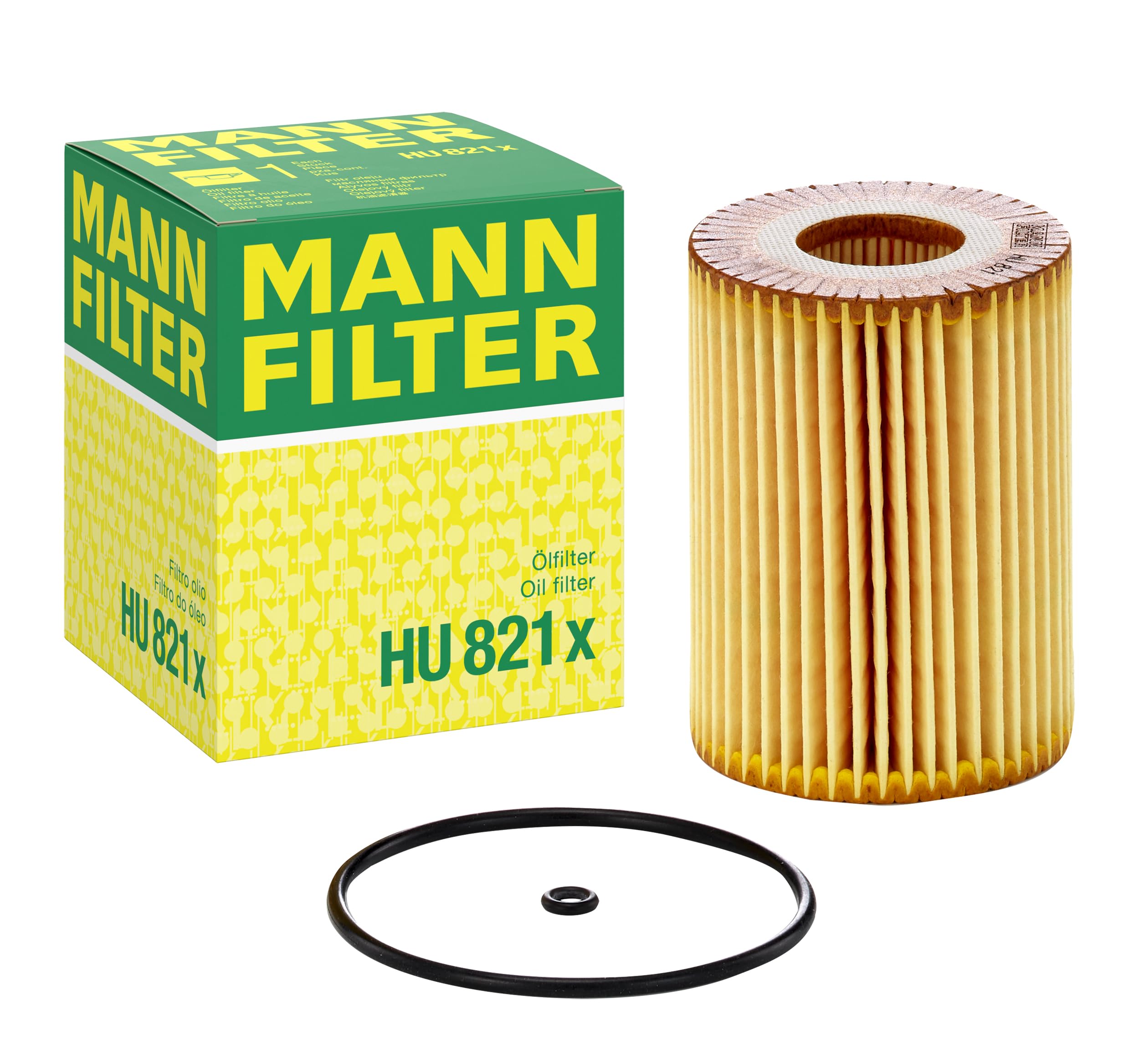 MANN HU 821 x MANN-Filter Hu 821 X Metal-Free Oil Filter | Autoplicity
