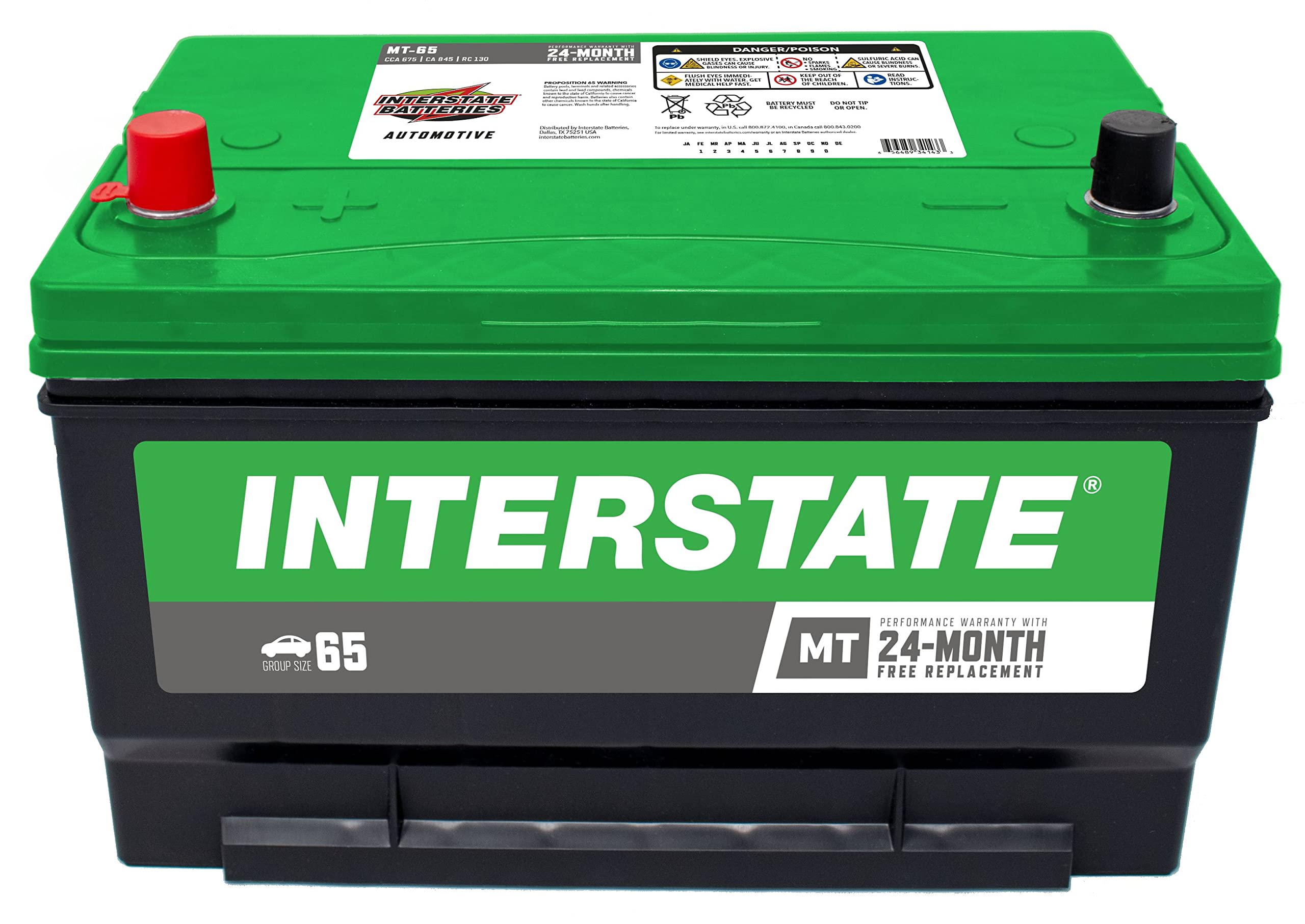 Interstate Batteries MT-65 Vehicle Battery | Autoplicity