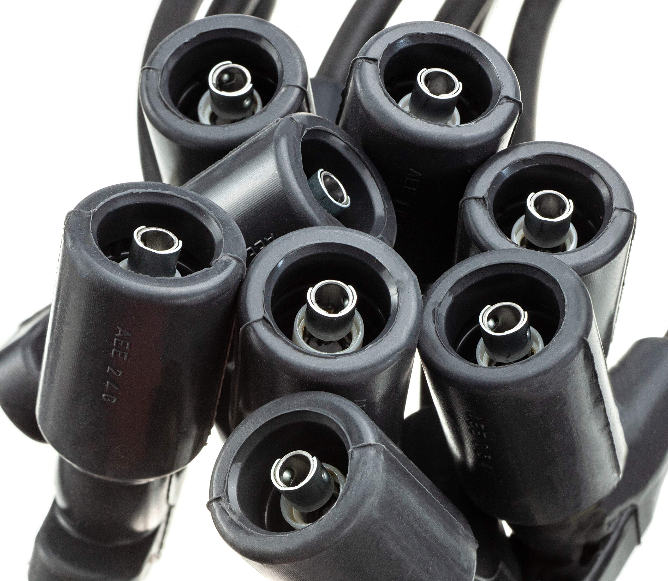 Quicksilver 8M0220181 8M0117678 Spark Plug Wire Kit for 496 Magnum and ...