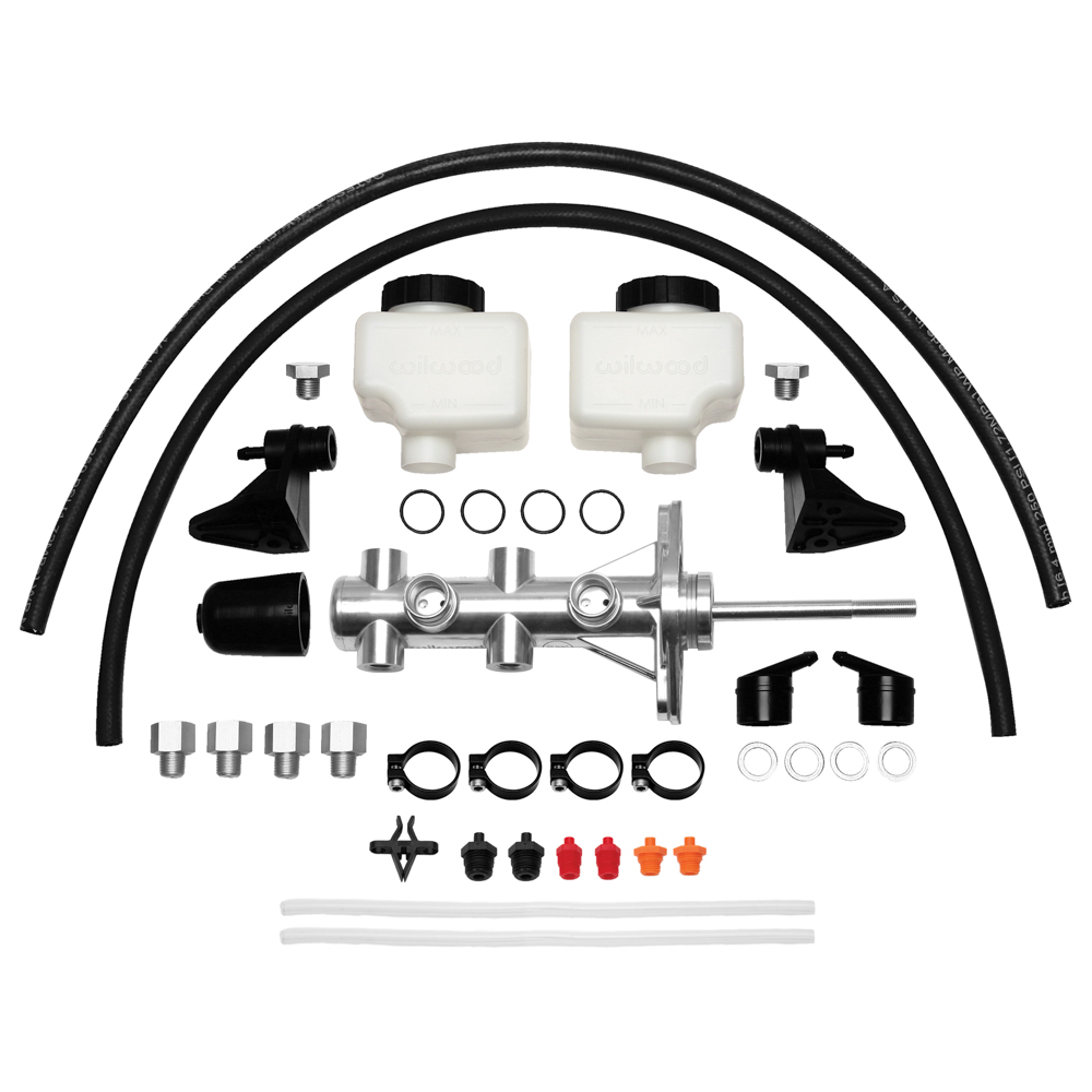 Wilwood 260-14388-P Tandem Remote Master Cylinder - 1" Bore,Ball ...
