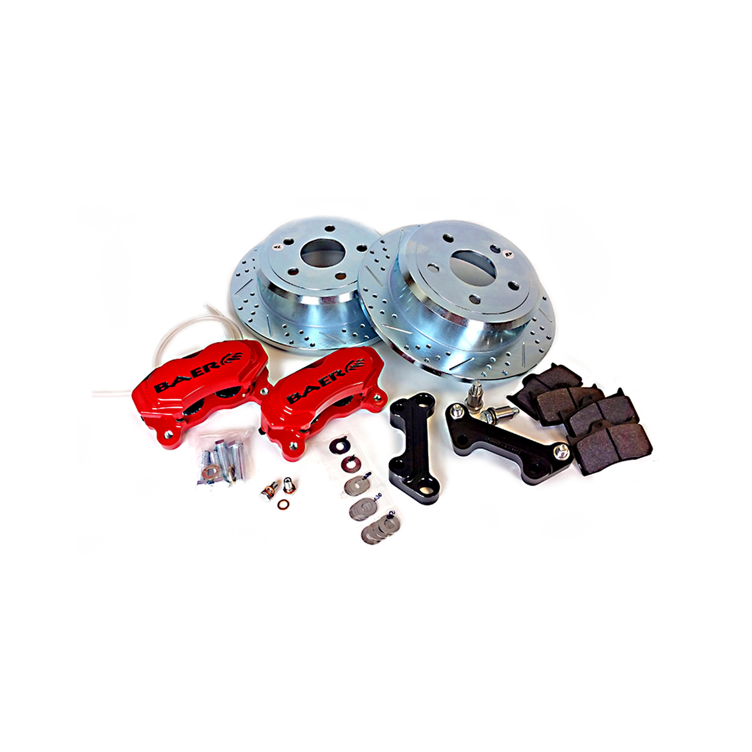Baer Brakes 4402000B 12" SS4 Rear Brake Kit, Black, SDZ | Autoplicity