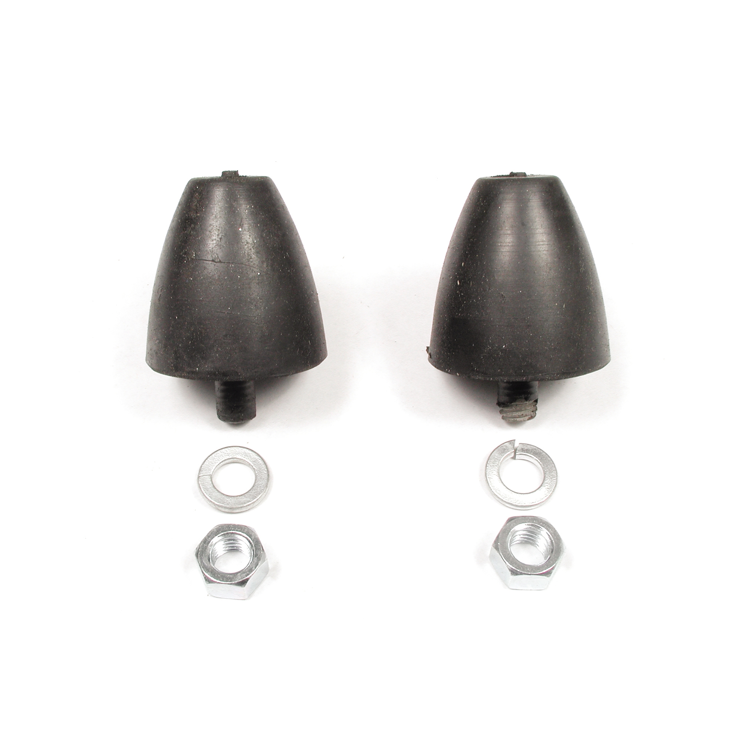 Lakewood 20534 Lakewood Traction Bar Snubbers - Black Rubber - Small ...
