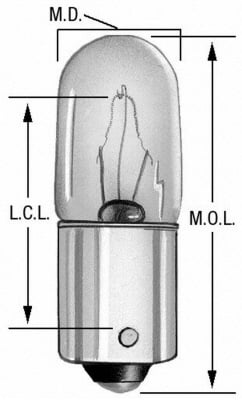 Wagner Lighting 1815 Standard Miniature Lamp | Autoplicity