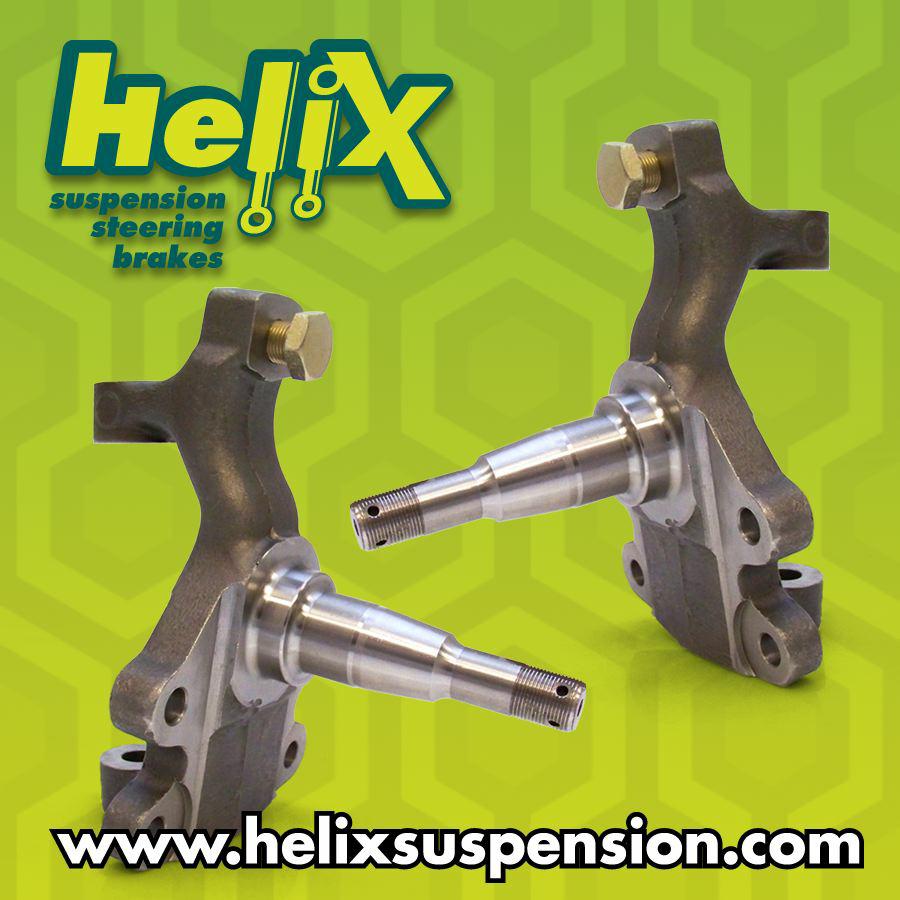 Helix 412712 1964-1972 Gm 2" Drop Spindles (pair) | Autoplicity