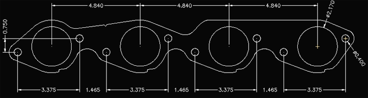 Schoenfeld 0212 2-1/8in BBC Flange | Autoplicity