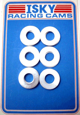 Isky Racing Cams 404 Valve Spring Shims -16pk | Autoplicity