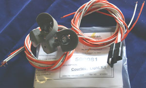 American Autowire 500081 Under Dash Courtesy Light Kit | Autoplicity