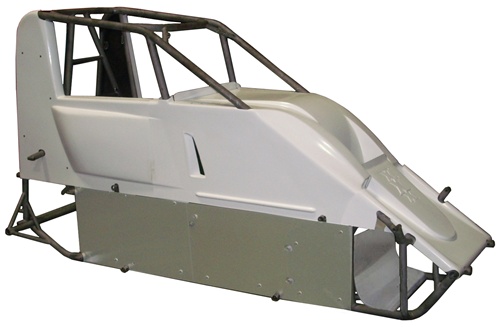 Triple X Race Components MIDCH1001 Midget Chassis Kit B Body And Tin ...