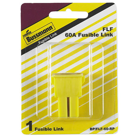 Bussmann FLF60 Female Terminal Fusible Link (automotive 60 A (yellow ...