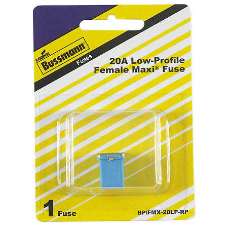 Bussmann FMX20LP 20AMP FEMALE MAXI-FUSE LP | Autoplicity