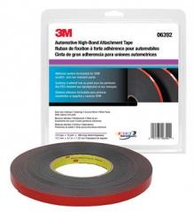 3M 06392 3M (06392) Acrylic Plus High-Bond Tape 06392, Black, 1/2 In X ...