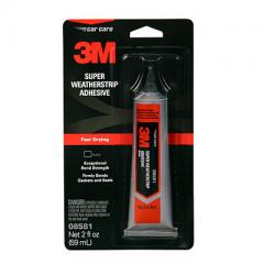3M 08581 Black Super Weatherstrip Adhesive Tube - 2 oz. | Autoplicity