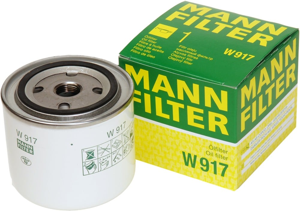 MANN W917 Oil Filter | Autoplicity