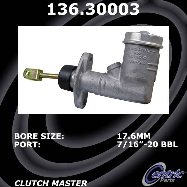 Centric 136.30003 Clutch Master Cylinder | Autoplicity