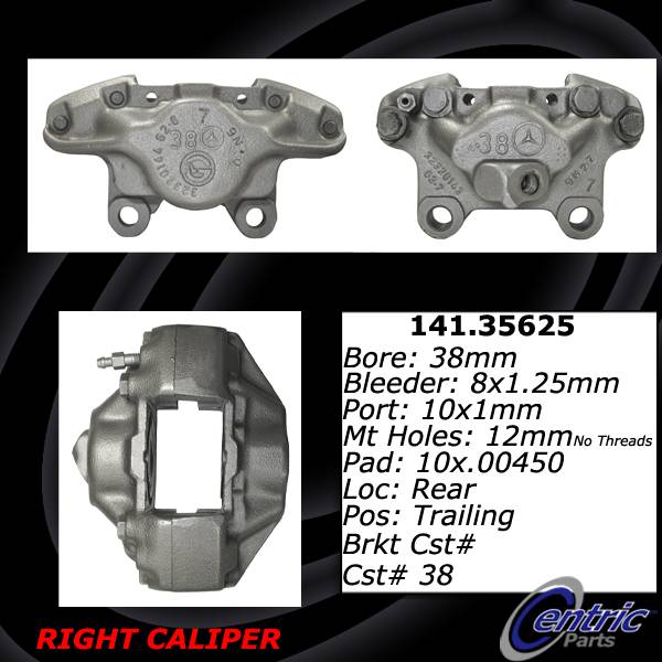 Centric 141.35625 Brake Calipers | Autoplicity