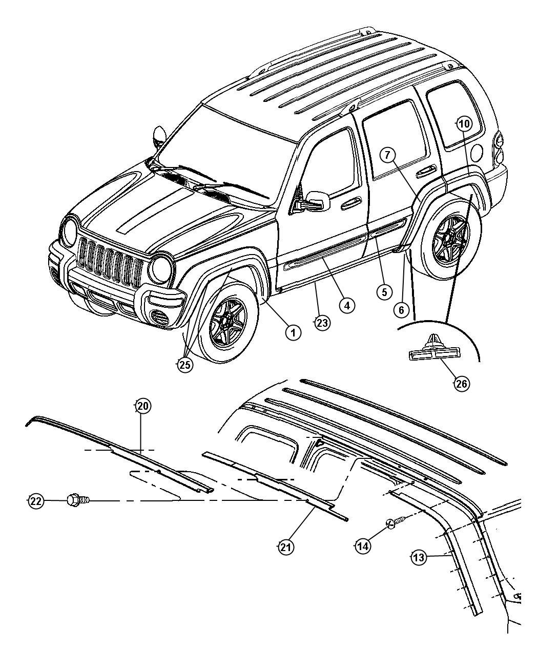 Mopar Performance 55156429AA MOPAR Retainer | Autoplicity