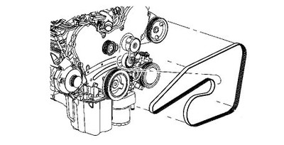Mopar Performance 4593684AA MOPAR Belt Serpentine | Autoplicity