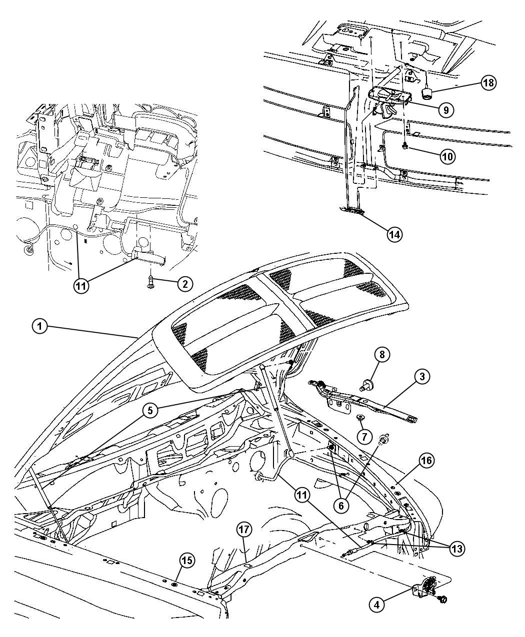 Mopar Performance 55364471AA MOPAR Cable | Autoplicity
