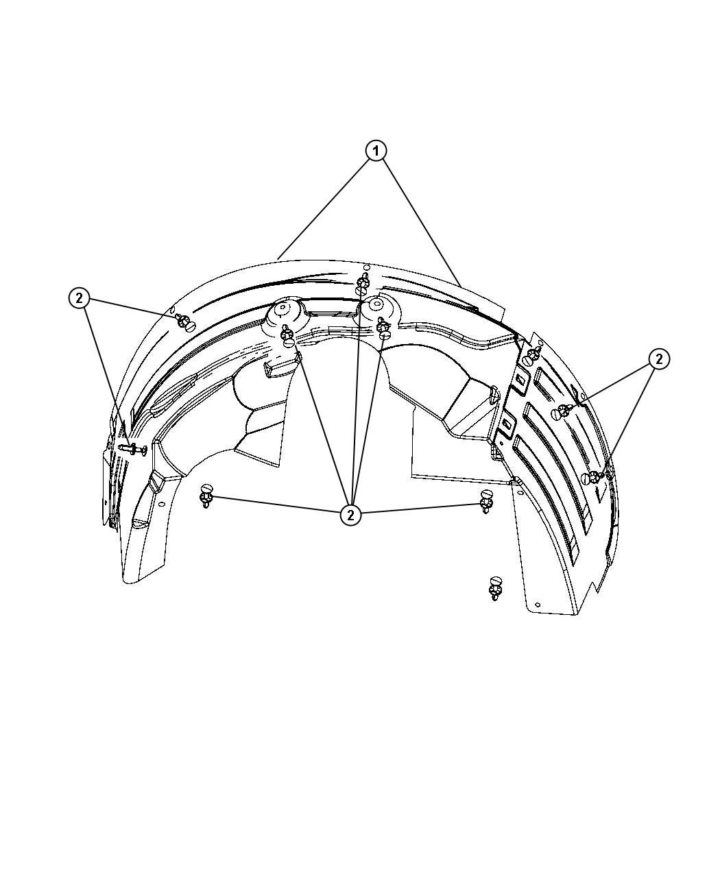 Mopar Performance 68069293AA MOPAR Shield | Autoplicity