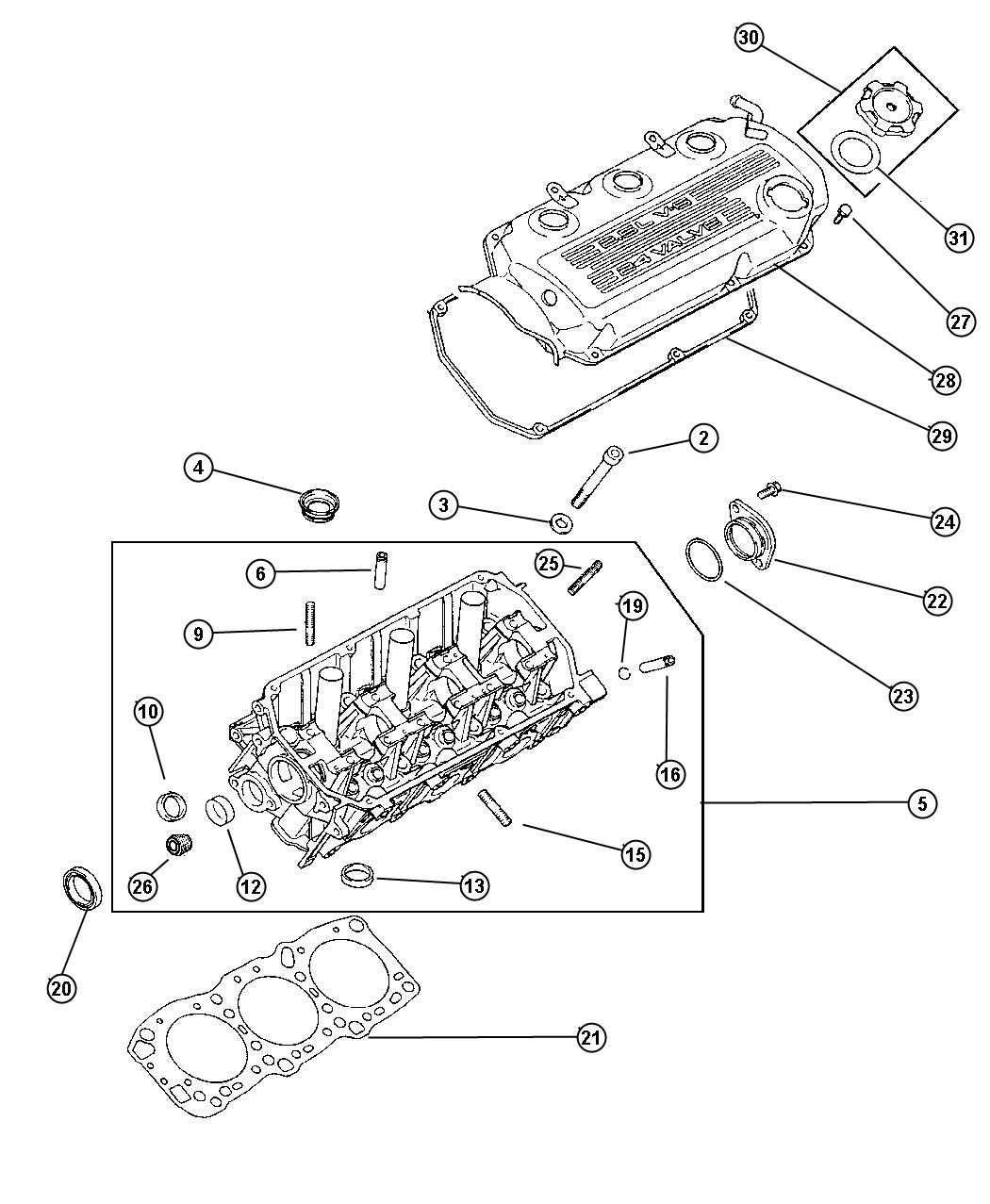 Mopar Performance MD372536 MOPAR Cam Seal | Autoplicity