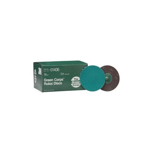 3M 01406 Green Corps Roloc Green Disc | Autoplicity