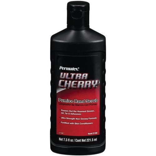 Permatex 21108 Ultra Cherry Pumice Hand Scrub-7.5 fl oz comfort ...