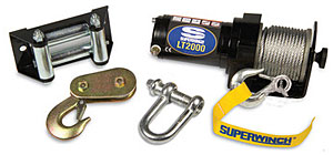 Superwinch 1120210 Superwinch 2000 LBS 12V DC 5/32in x 49ft Steel Rope ...