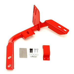 BMR Suspension TCC016R Torque arm relocation crossmember, T56 / M6 Red ...
