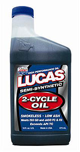 Lucas Oil 10120 Semi-Synthetic 2-Cycle Oil - 16 Ounce | Autoplicity