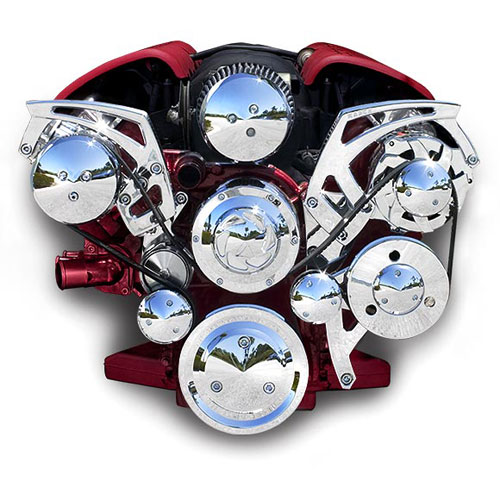 March Performance 20060-06 March Style Track Chevy LS1/LS7 Serpentine ...