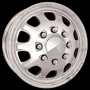 Weld Racing Wheels D55P9068R84F D55 Polished Dually Wheels | Autoplicity