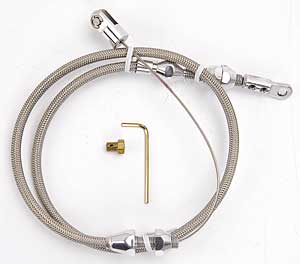 Lokar TCP-1000TP48 Hi-Tech Throttle Cable Kit; 48 In.; Tuned Port ...