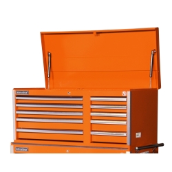 International Tool Box NR4210OR 42" 10 Drawer Chest W/rb Slides Orange ...