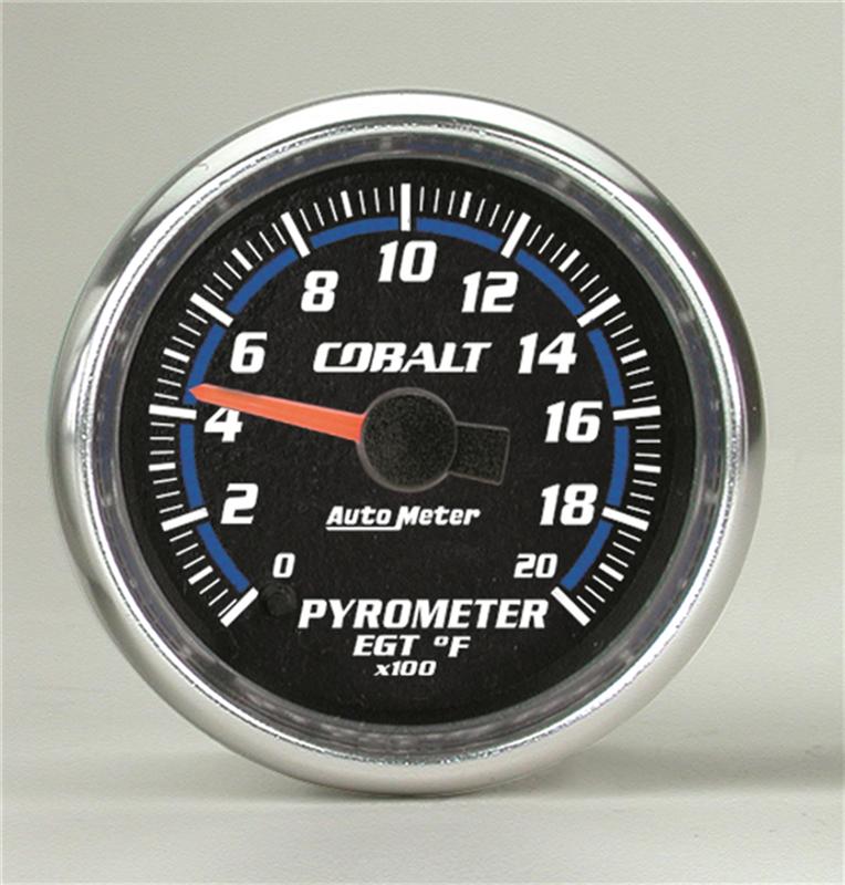Auto Meter 6145 2-1/16" Pyrometer, 0-2000 °f, Cobalt | Autoplicity