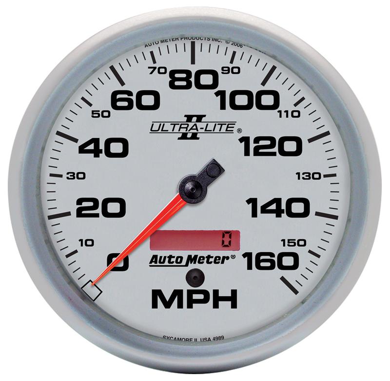 Auto Meter 4989 Ultra-Lite II Programmable Speedometer | Autoplicity