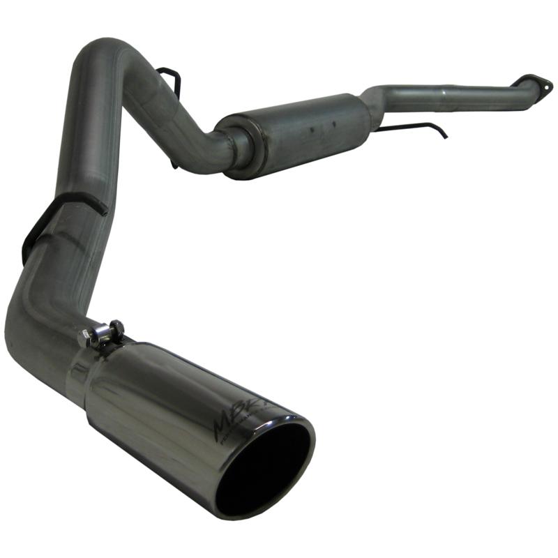 MBRP S5014AL Cat-Back Exhaust System Single Side For 03-07 Silverado ...