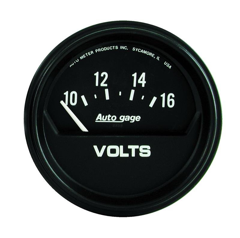 Auto Meter 2319 Autogage Electric Voltmeter Gauge | Autoplicity