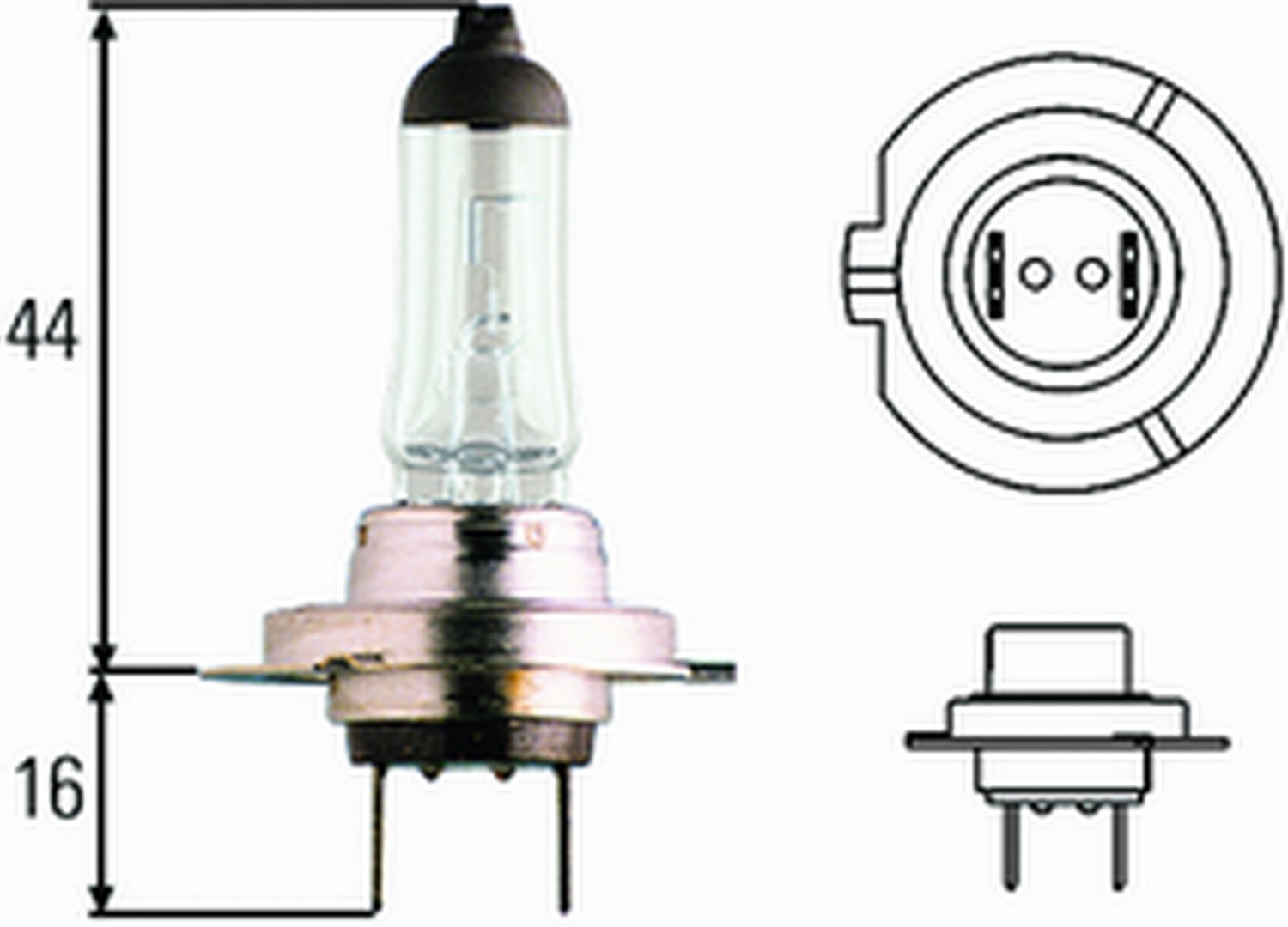 Hella H83145111 H7 Blue Halogen Bulb 12v 55w Autoplicity