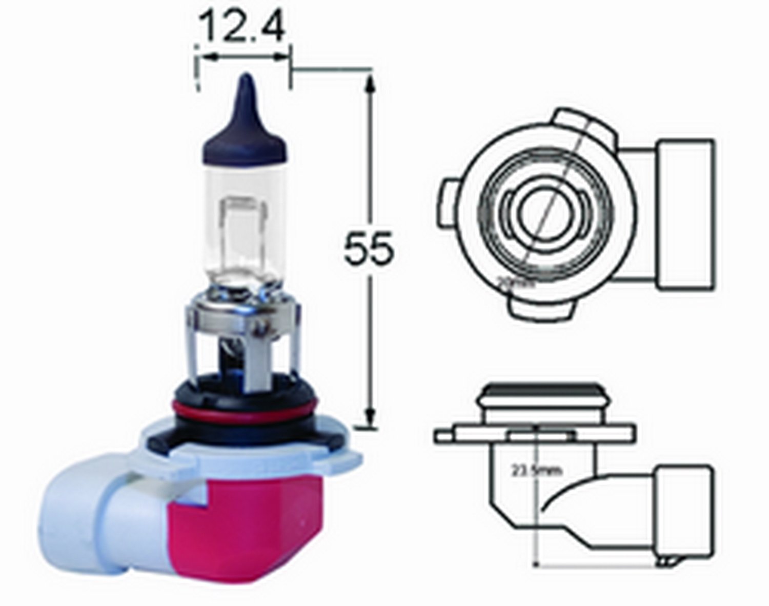 Hella H83030001 H12 Halogen Bulb | Autoplicity