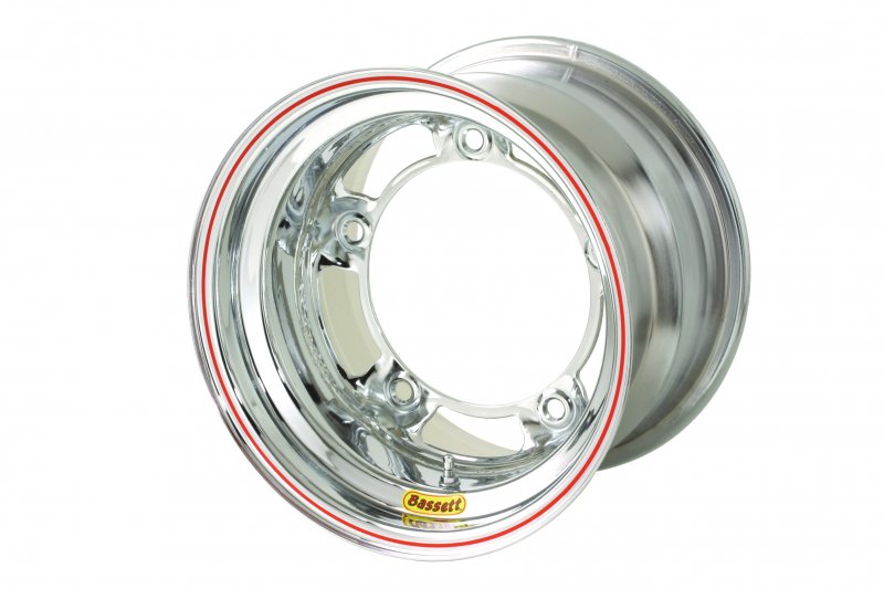 Bassett 50SR65C Racing Wheel Racing Wide-5 Chrome Wheels | Autoplicity